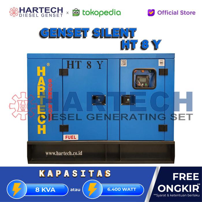 Jual HARTECH Genset HT 8 Y Silent Type 8 Kva / 6.400 Watt - Kab ...