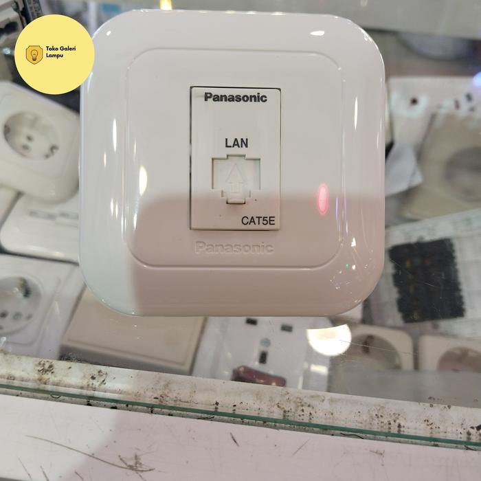 Jual PANASONIC STOP KONTAK DATA CAT 5 WEJ2488 RJ45 CAT 5 - Jakarta ...