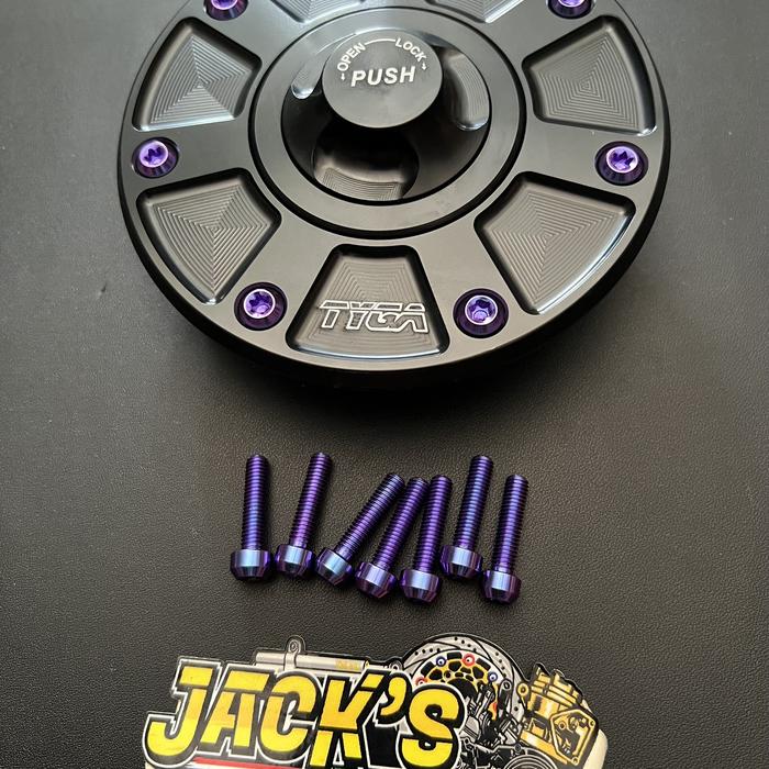 Jual Baut Titanium Tutup Tangki Fuel Cap Ninja 150 SS R RR - Jakarta ...
