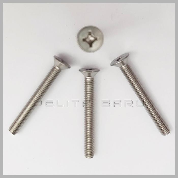 Jual Baut / Sekrup JF M6 X 50 - Stainless Steel - Jakarta Pusat ...