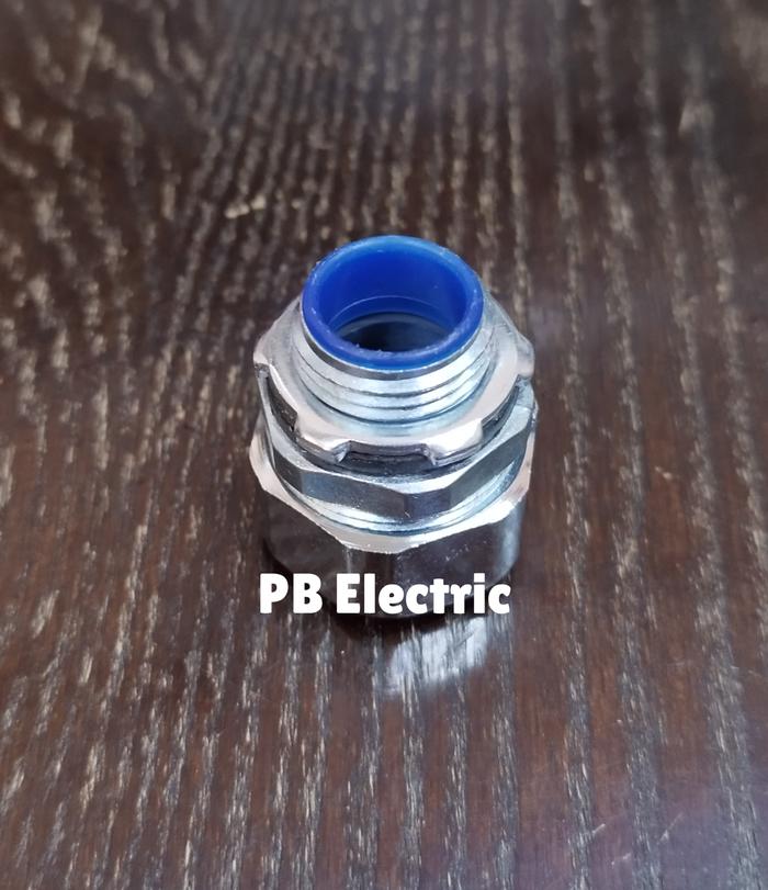 Jual Connector Flexible Conduit 1/2 inch / Connector Flexible to Box ...