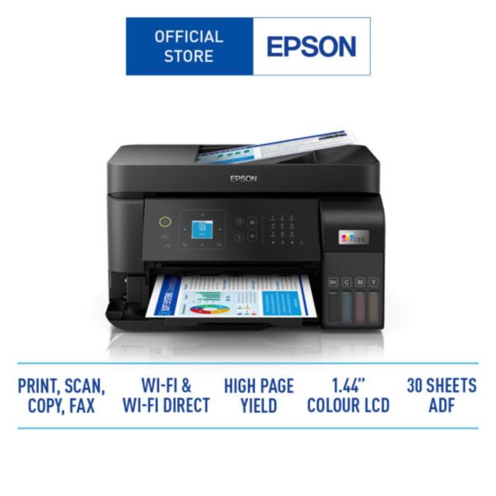 Promo Printer EPSON L 5590 All in One Wireless EcoTank ADF Faxsimile Lan Cicil 0% 3x - Jakarta ...