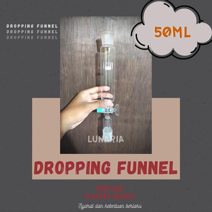 Jual Dropping Funnel - Droping Funnel - 50ml, Kran Kaca - Kab. Bandung ...