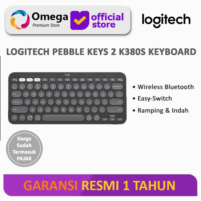 Promo Logitech Pebble Keys2 K380s Keyboard Wireless Bluetooth Multi ...