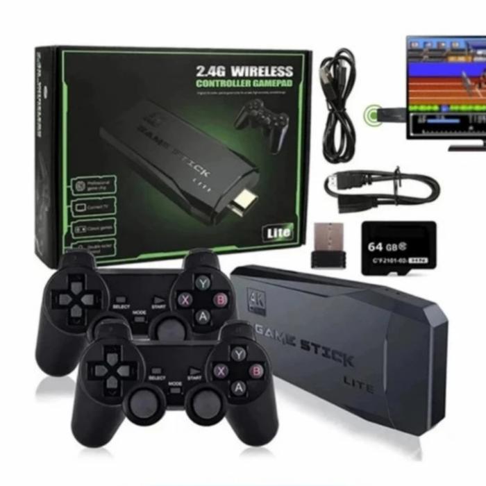 Jual 4K Hd Game Stik mini console Box Retro TV Gamepad wireless Video ...