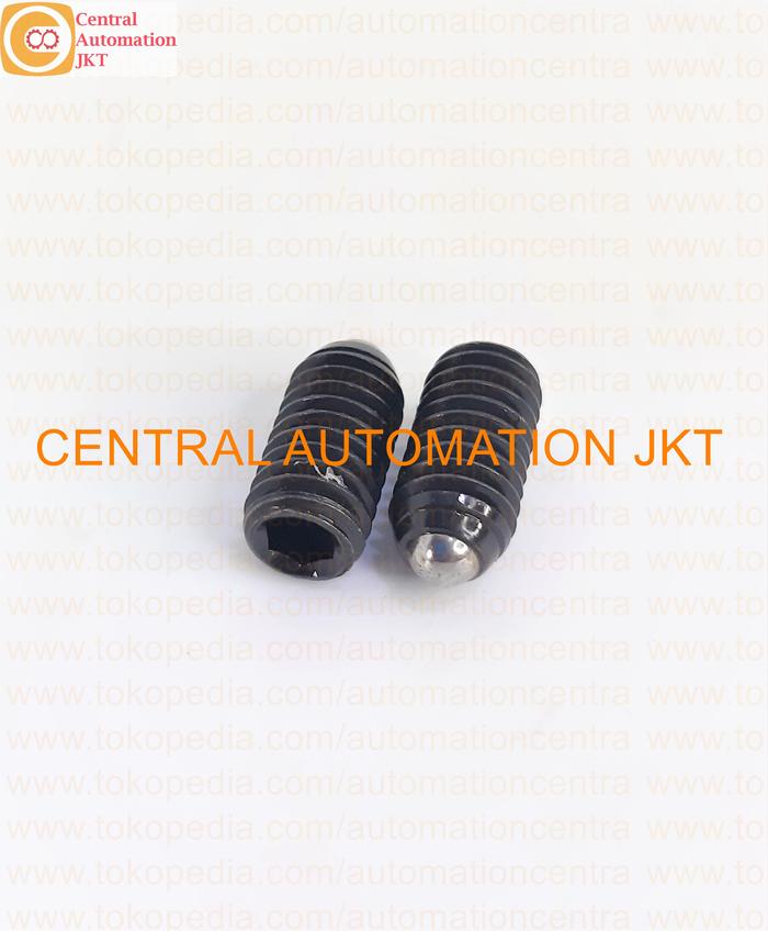 Jual Ball Plunger M3 M4 M5 M6 M8 M10 Baut Stopper Baja - M3 X 8 - Kota ...