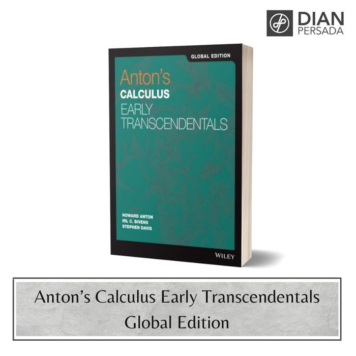 Jual Buku Anton's Calculus Early Transcendentals 11 Edition ...