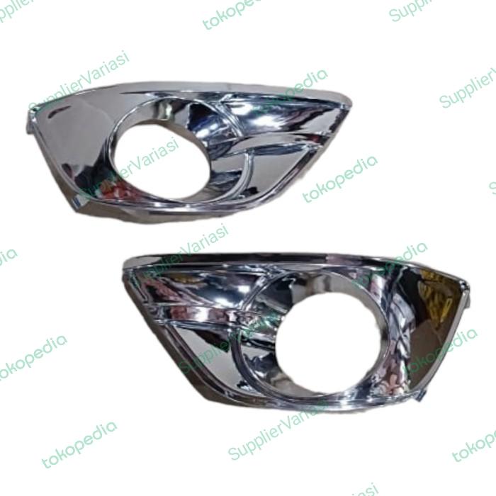 Jual Garnish FogLamp/Cover FogLamp chrome grand new kijang Innova 2012 ...