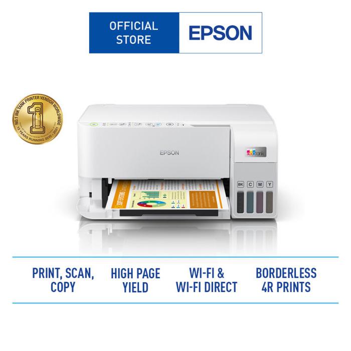 Promo Printer Epson L3556 Putih Multifungsi Print Scan Copy Wireless ...