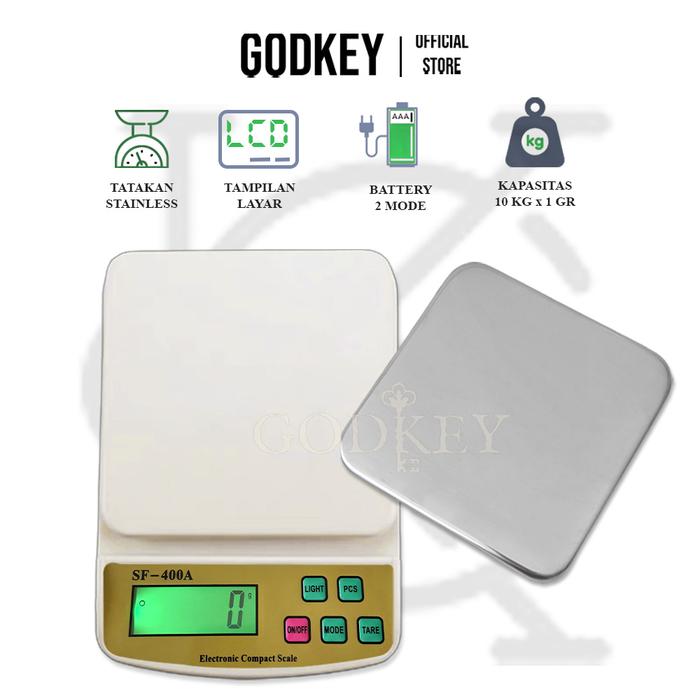 Jual SF-400 Timbangan Duduk Digital 10 kg Electronic Compact Scale 10KG ...