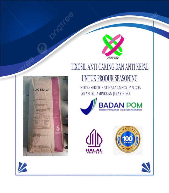 Jual TIXOSIL/ANTI CAKING/ ANTI PECAH /ANTI LENGKET/ANTI KEMPAL UNTUK ...