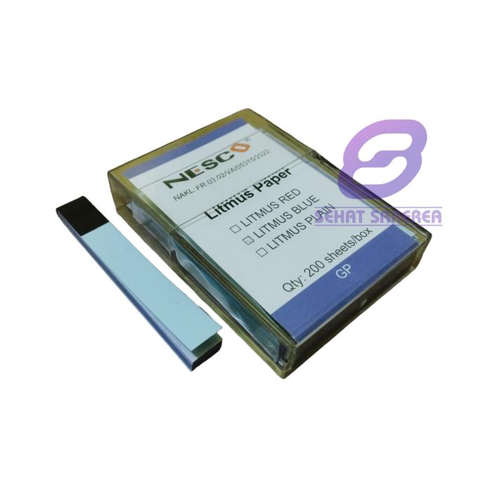 Jual Kertas Lakmus PH Air Litmus Paper Biru Cek Air Ketuban Ibu Hamil ...