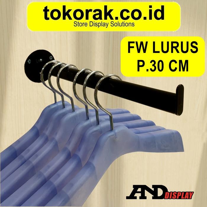 Jual GANTUNGAN SULING BAJU TEMBOK FW 30 CM KAPSTOK BESI CAPSTOK DINDING ...