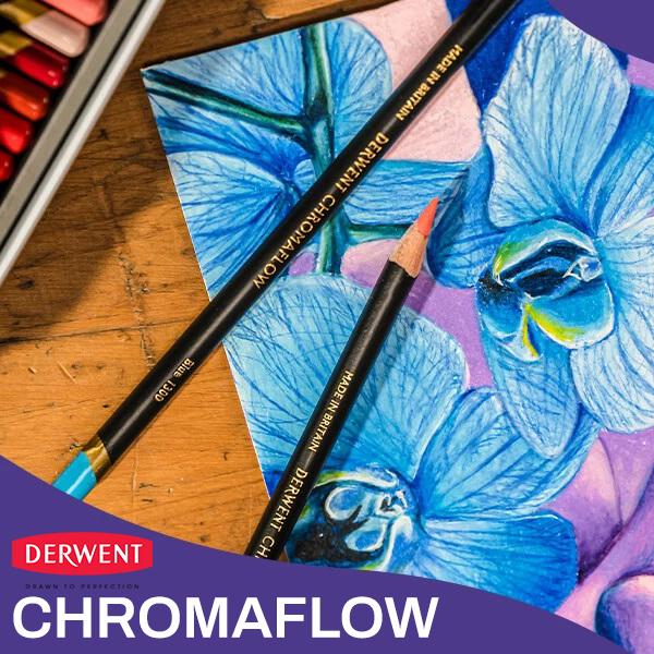 Jual Pensil Warna Derwent Chromaflow Pencil Color Satuan - Jakarta ...