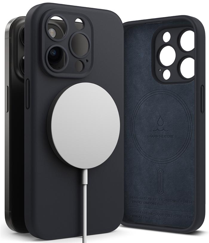 Jual Case iPhone 15 Pro Max Plus 15 Ringke Silicone MagSafe Slim Casing ...
