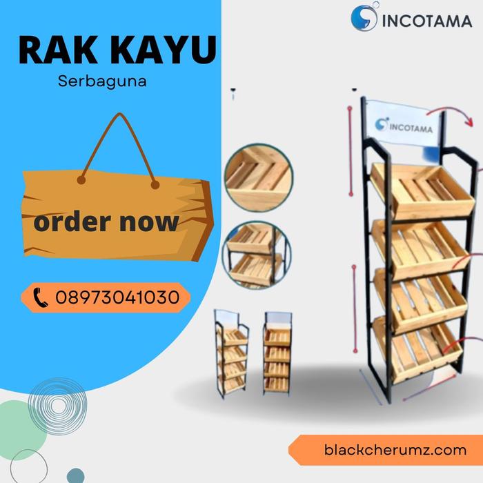 Jual Rak Serbaguna Besi Holo dan Kayu Jati Belanda - Kab. Magelang ...