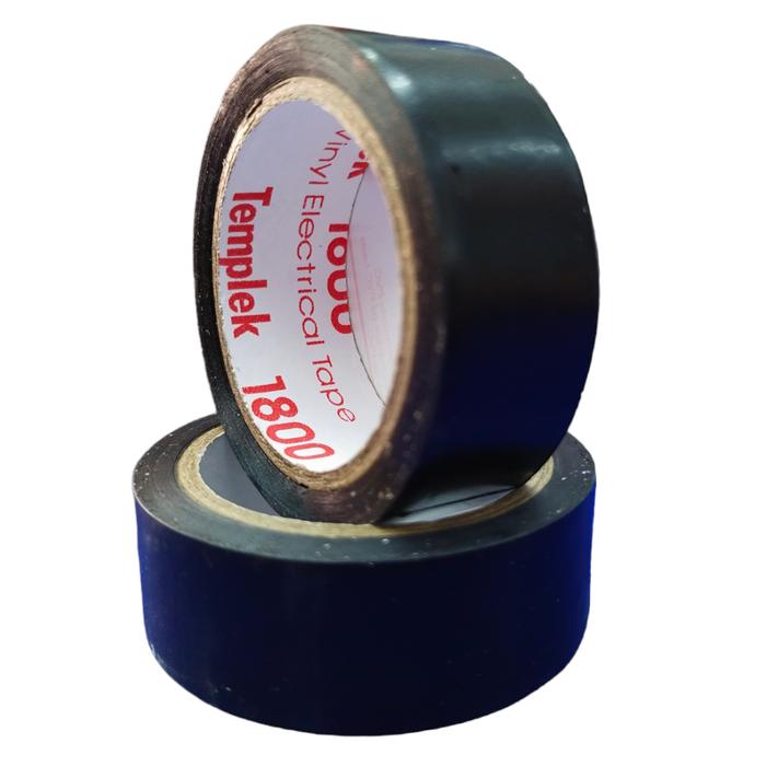Promo Isolasi Listrik Hitam Templek 1800 Vinyl Electrical Tape - Kota ...