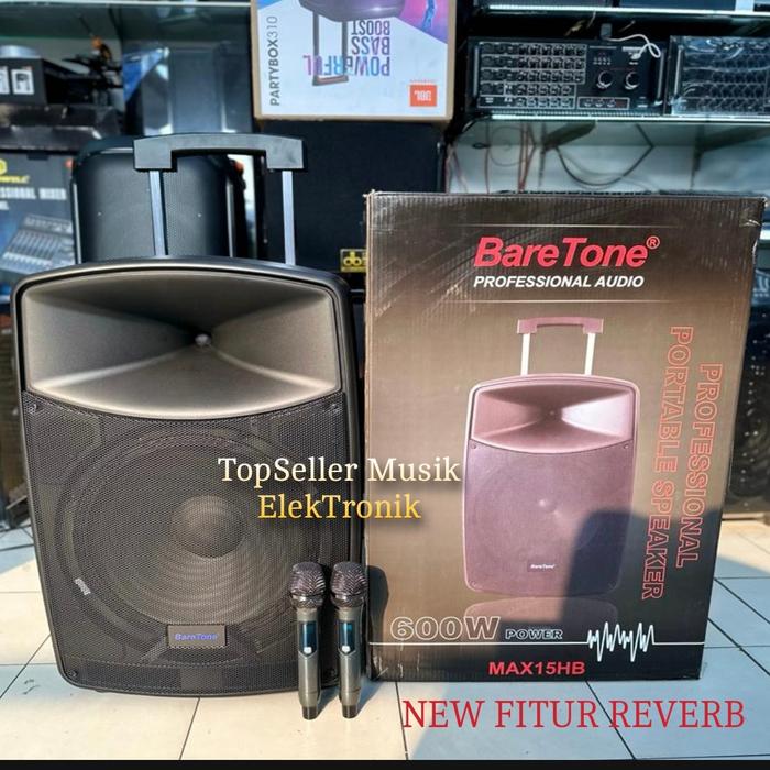 Jual SPEAKER PORTABLE 15 INCH BARETONE MAX15HB / MAX 15HB / MAX 15 HB RESMI - Jakarta Barat ...