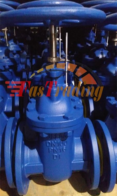 Jual WEFLO Gate Valve FIG.3184 6” inch - Gate Valve NRS, Metal Seat ...