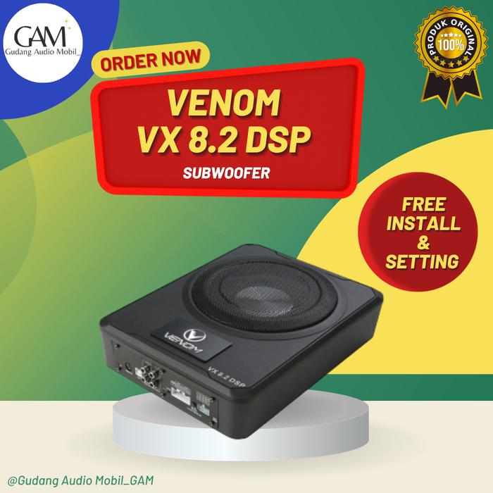 Jual SUBWOOFER KOLONG VENOM VX 8.2 DSP /SUBKOLONG VENOM 8 INCH VX 8.2 DSP - Kota Bekasi - Gudang ...