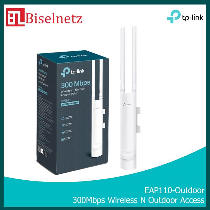 Jual TP-LINK EAP110 Outdoor 300Mbps Wireless N Outdoor Access Point ...