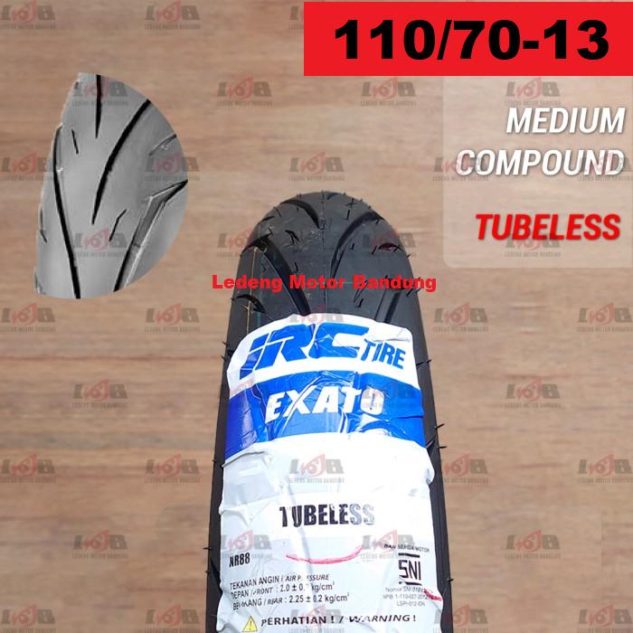 Jual R13 IRC Exato NR88 70/80/90/100/120 Ban Luar Tubeless Nmax Ring 13 ...
