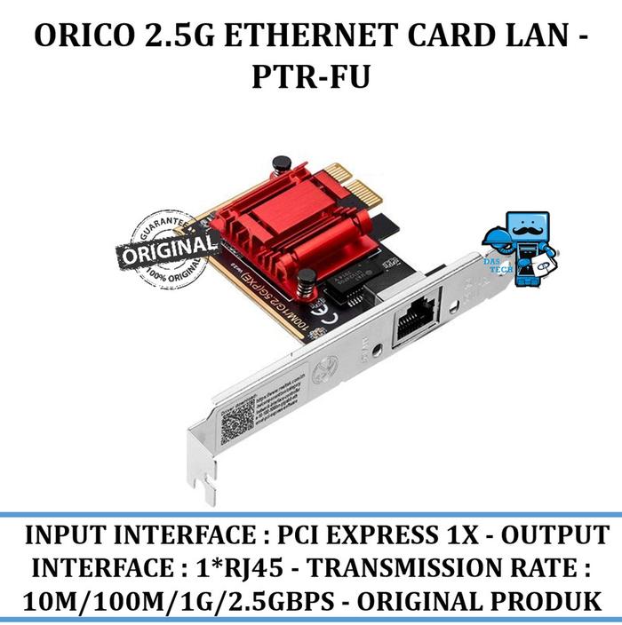 Promo Orico 2.5g Ethernet Card Lan - Ptr-Fu - Original Produk Cicil 0% 3x - Jakarta Pusat - Das ...
