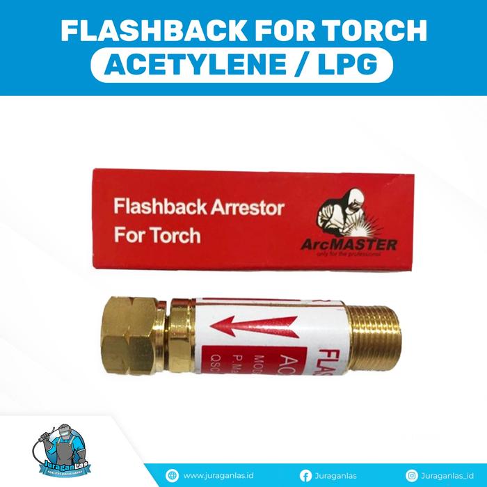 Jual Flashback Arrestor Acetylene Acyteline / LPG for torch - Jakarta ...
