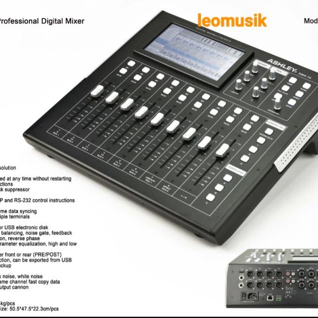 Jual MIXER DIGITAL ASHLEY DMX-16 ORIGINAL - Jakarta Barat - Leomusik ...