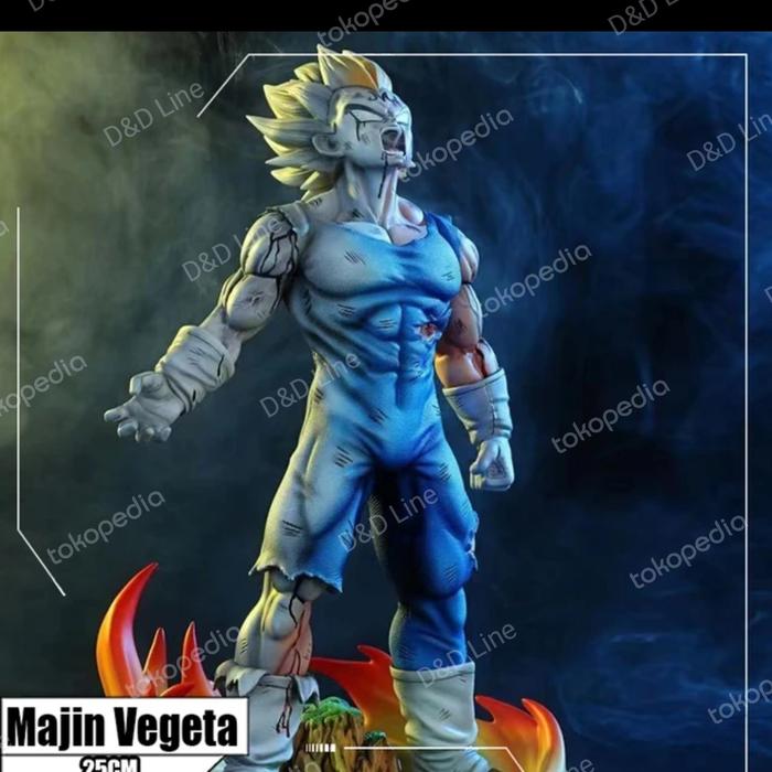 Jual Dragon Ball Z Majin Vegeta Self Destruct GK Statue DBZ Figure ...