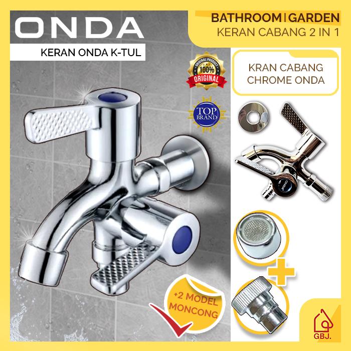 Jual KERAN CABANG DOUBLE TAP ONDA K-TUL 1/2" / KERAN AIR / KRAN SHOWER - Kota Tangerang Selatan ...