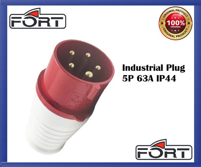 Jual Industrial Plug / Plug Mounting IP44 035 5 Pin 63A Fort - Jakarta Utara - Sarana Electric ...