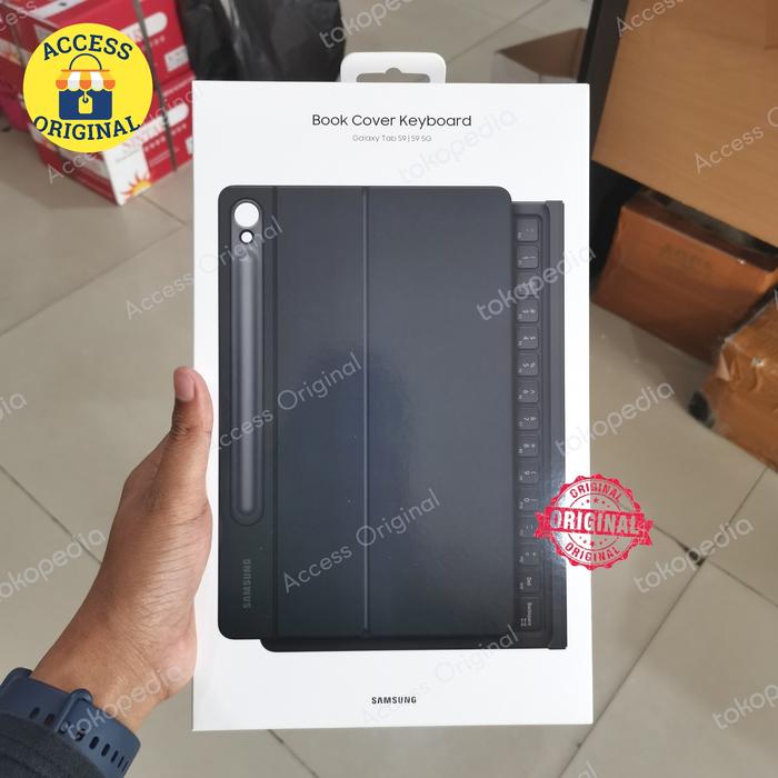 Jual Book Cover Keyboard Trackpad Samsung Tab S9 5G Case Casing ...