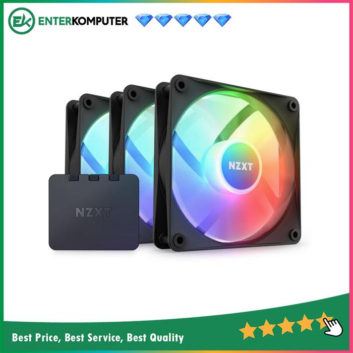 Promo NZXT F120 RGB Core Triple Pack - Matte Black Hub RGB Fans ...
