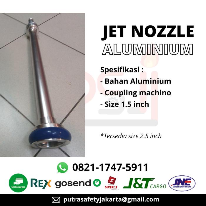 Jual JET FIRE HOSE NOZZLE 2.5 INCH ALUMINIUM COUPLING MACHINO KEPALA ...