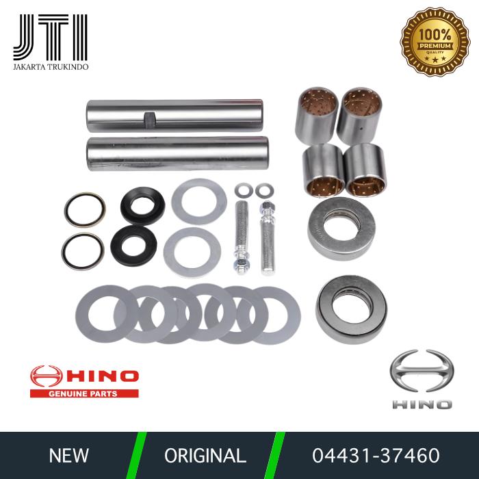 Jual FR RH LH KING PIN DEPAN SET HINO DUTRO 130 04431-37460 0443137460 ...