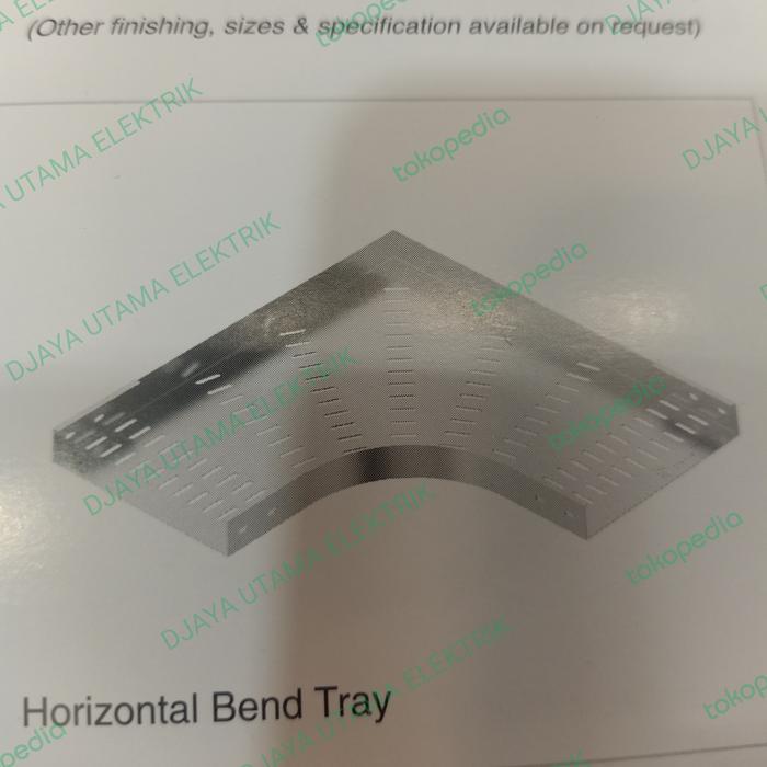 Jual Elbow Tray / Bend Tray / Elbow Duct 200x100 Electro / Hotdip ...