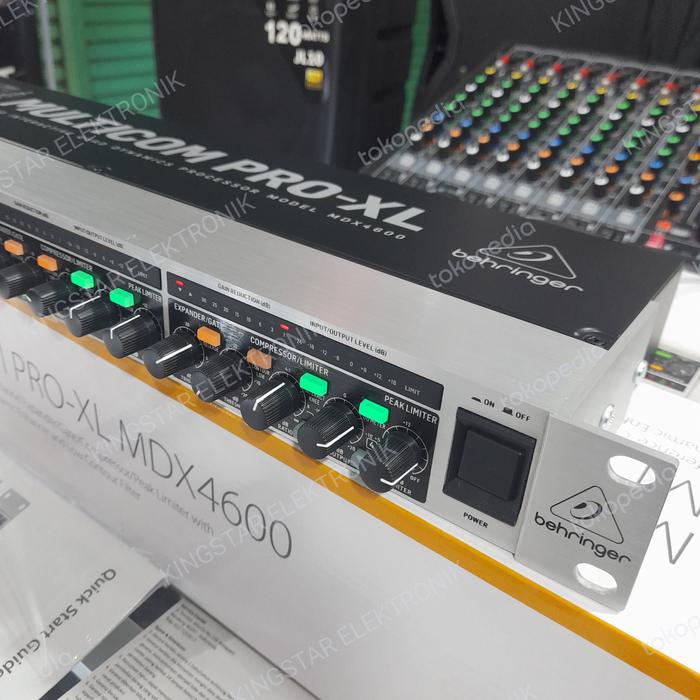 Jual Compressor Behringer MDX4600 Limiter Multicom Pro XL 4 Ch MDX 4600 ...
