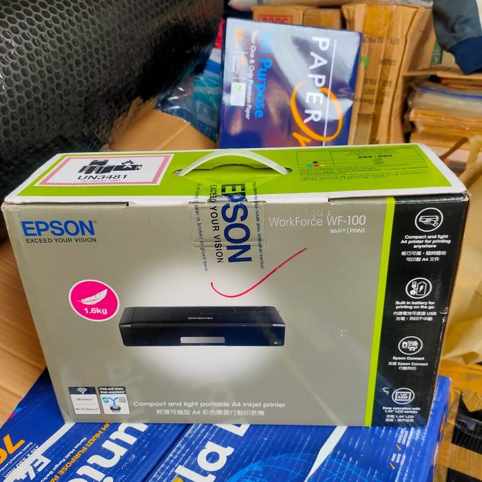 Jual Printer Epson WF100 Mobile Portable WF-100 - Jakarta Barat ...