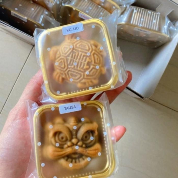 Jual HALAL mooncake moon cake kue bulan tausa durian pandan telor mini ...
