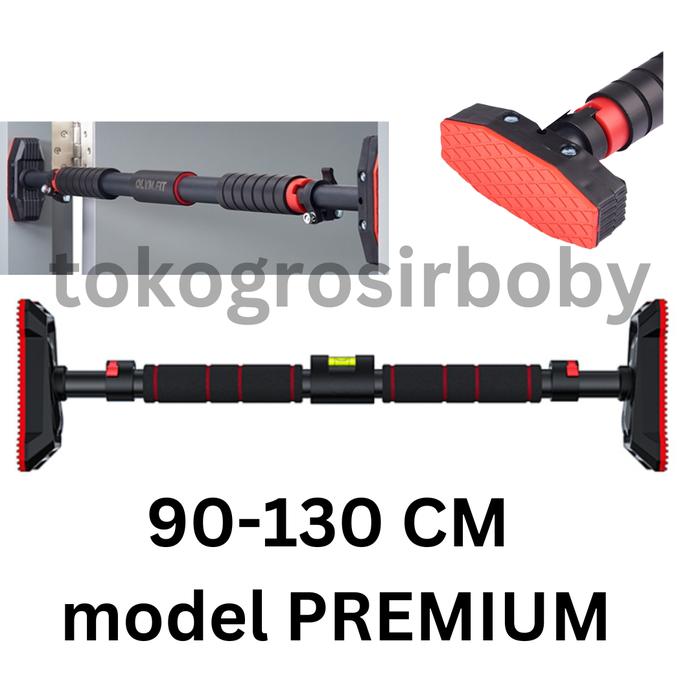 Jual Tiang Alat Pull Up Bar Fitness Rumah Home Gym Ukuran 130 Cm - 90 ...