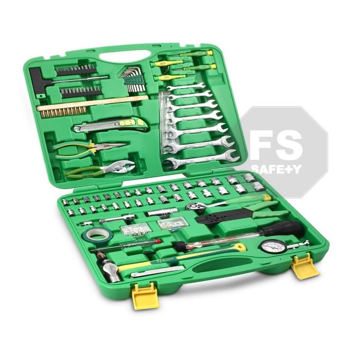 Jual Tekiro Mekanik Tools Set Kit Box 60 100 130 pcs Mechanic Tools ...