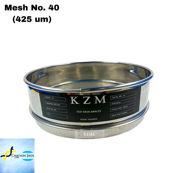Jual Sieve Ayakan Stainless Mesh 40 Test Mesh 40 (425 um) - Kab. Bogor ...