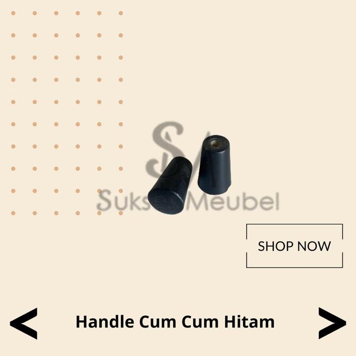 Jual HANDLE CUM CUM HITAM / HANDLE PLASTIK / HANDLE PLASTIK CUM CUM ...