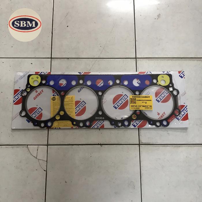 Jual GASKET CYLINDER HEAD PACKING HEAD PAKING KOP HINO EF700 EF750 TONYCO - Jakarta Pusat ...
