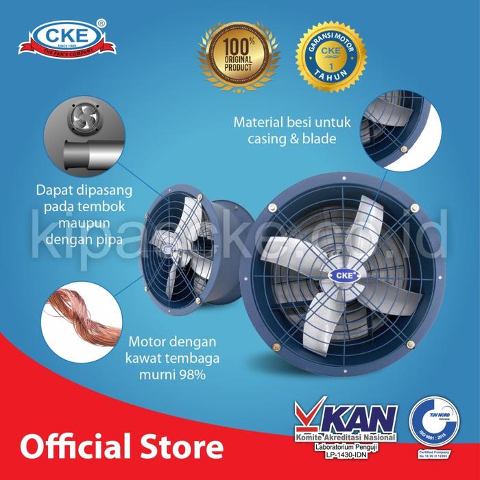 Jual Axial Blower 24 Inch 220 Volt CKE Drum Fan 24 Inch Exhaust Fan 24 ...
