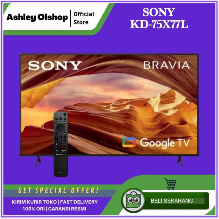 Promo TV Sony 75 Inci X77L Sony KD-75X77L 4K Google TV Sony 75 Inch ...