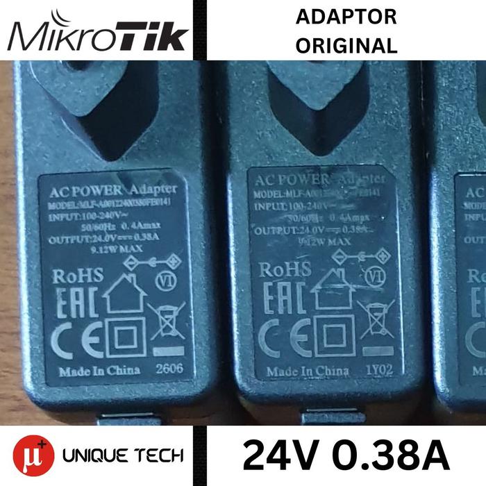 Jual POWER ADAPTOR MIKROTIK 24V 0.38A 0.8A 1A 1.2A 2.5A ORIGINAL DC 5 ...