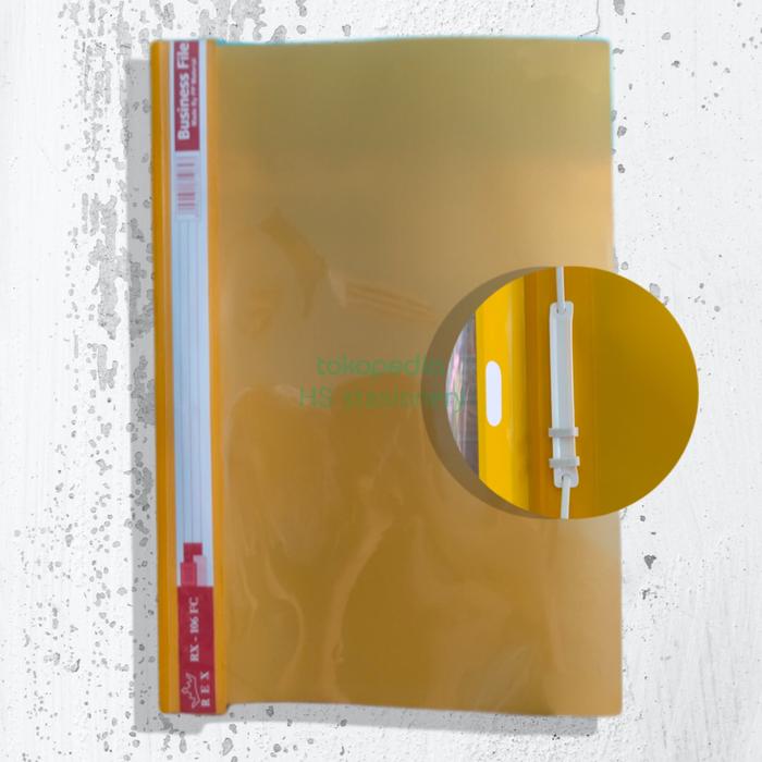 Jual Map Plastik /Map Business File Folio F4 Rex 1 Pack isi 12 pcs ...