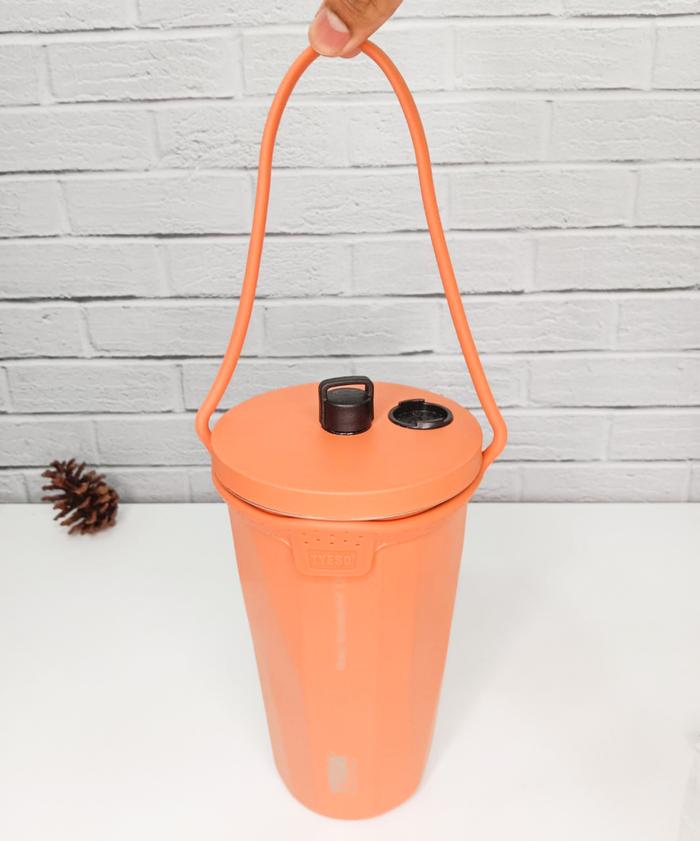 Jual TUMBLER TYESO HIGH QUALITY VACUUM INSULATED 600ML FREE BELT ...